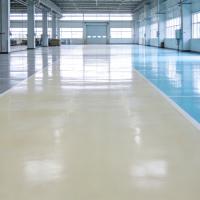 China Commercial Grade Epoxy Floor Paint with Abrasion Resistance Scratch Proof Seamless Dust-Free for Retail Store Office Building for sale