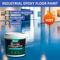 China NEW-Heavy Duty Epoxy Floor Coating with Impact Resistance for Factory, Mall & GMP Workshop for sale