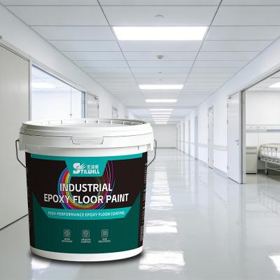 China Heavy-Duty Epoxy Floor Coating with Seamless & Anti-Slip for Pharmaceutical & GMP Clean Rooms for sale