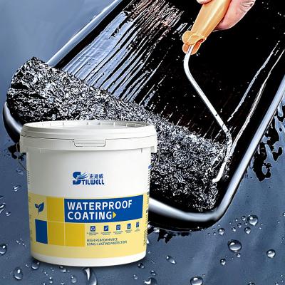 China Green Environmental Waterproof Coating with Adhesive Fast Curing for Large Scale Construction Site for sale