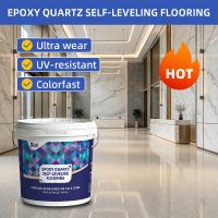 China High Gloss Epoxy Colored Sand Multi Color Customizable Liquid Coating for Residential Indoor Flooring and Appliance Paint for sale