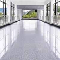 China Fast Curing Epoxy Color Sand Self Leveling Floor Paint with High Hardness for Floor Refurbishment Brush Application for sale