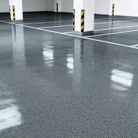China Professional Eco-Friendly Colored Sand Epoxy Floor Coating with High Adhesion for Slip-Resistant Factory Aisles for sale