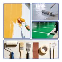 China Water Based Low VOC Reinforced Waterproof Clear Adhesive High Transparency High Adhesion Liquid Coating for Wall Floor for sale