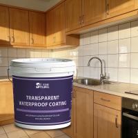 China Eco Friendly Non Toxic Reinforced Transparent Waterproof Pure Acrylic Liquid Coating with Brush Application for Balcony Floor for sale