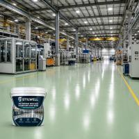 China Two Component Water Based Polyurethane Floor Coating Low VOC UV Resistant Heavy Duty Topcoat for sale