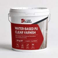 China Water Based PU Clear Varnish Two Component High Gloss Transparent Protective Coating for Epoxy Floors for sale