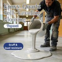 China Epoxy Colored Sand Self-Leveling Floor Paint with Custom Color Options for Importers, Wholesalers and Projects for sale