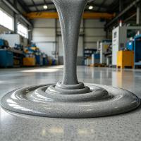 China Epoxy Colored Sand Self-Leveling Floor Paint with Custom Color Options for Importers, Wholesalers and Projects for sale