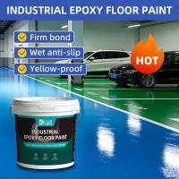 China Epoxy Floor Paint with Abrasion Resistance Scratch Proof Seamless Dust-Free for Retail Store Office Building Commercial Grade for sale