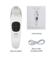 China USB Plugs Blackhead Remover Ultrasonic Skin Scrubber for Deep Cleaning and Moisturizing for sale