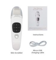 China USB Plugs Mini Portable Ultrasonic Skin Scrubber for Deep Cleaning and Skin Rejuvenation for sale