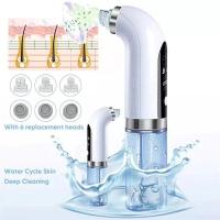 China Vacuum Suction Blackhead Remover Pore Cleaner for Face Cleaning and Acne Removal Kit for sale