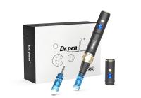 China Dr pen A8s Black Dermapen 2023 Latest Wireless Digital 6 Levels for Head Target Skin Rejuvenation Device for sale