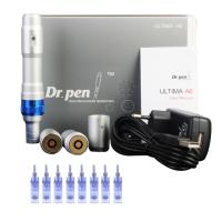 China Dr Pen Ultima A6 Electric Microneedle Roller For Lips 1/3/7/9/12/24/36/42/nano Needles for sale