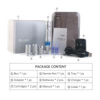 China Dr Pen Ultima A6 Electric Microneedle Roller For Lips 1/3/7/9/12/24/36/42/nano Needles for sale