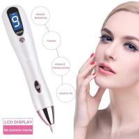 China 1-9 Power Intensity Levels Electric Beauty Freckle Removing Pen with Laser Technology for sale