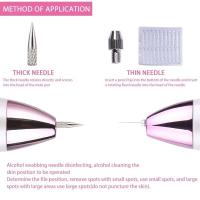 China 1-9 Power Intensity Levels Electric Beauty Freckle Removing Pen with Laser Technology for sale