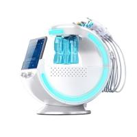 China Deep Cleaning Oxygen Sprayer RF Face Lifting Machine Water Jet Peeling Cool Hammer for sale