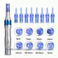 China Derma Pen Needles 1/3/5/7/9/12/36/42 Pins/Nano Needle Cartridge for Derma Rolling System for sale
