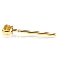 China Newest Home Metal Gold Silver Derma Roller With 192 Titanium Needle for Beard Growth for sale