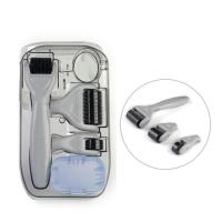 China Stainless Steel/Titanium Dermaroller for Lips 4 in 1 Micro Needle Kit for sale