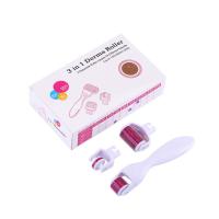 China NO Plugs Type Titanium Derma Roller for Face Target Area Body 3-in-1 Design for sale
