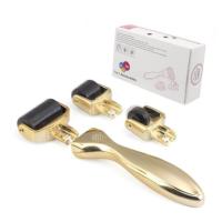 China NO Plugs Type Titanium Derma Roller for Face Target Area Body 3-in-1 Design for sale