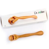 China Customize Derma Roller for Skin Rejuvenation 120 Needles Micro Needle Therapy Face Roller for sale