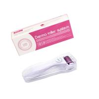 China 1200 Pins Titanium Needle Microneedle Derma Skin Roller for Head Target Area and More for sale