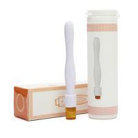 China White Handle Professional 40 Needle Titanium Derma Stamp Micro Needling Therapy System for sale
