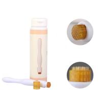 China White Handle Professional 40 Needle Titanium Derma Stamp Micro Needling Therapy System for sale