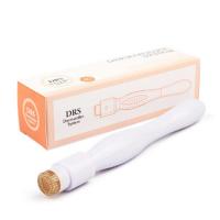 China White Handle Professional 40 Needle Titanium Derma Stamp Micro Needling Therapy System for sale