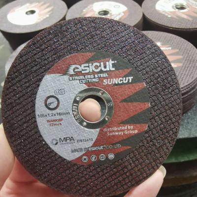 China Aluminum Oxide Tcx47 Abrasive Cutting Discs 125mmx2.5mmx22mm for sale