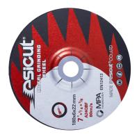 China 6x22mm MPA Metal Abrasive Disc D150mm Grinding Wheel for sale