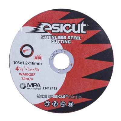 China MPA Ultra Thin 4in Inox Cutting Disc Esicut 3 In 1 Grinding Wheel for sale