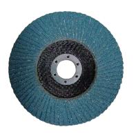 China Zirconia 5 Inch 125mm Flap Disc Ferrous Metals Dish Grinding Wheel for sale