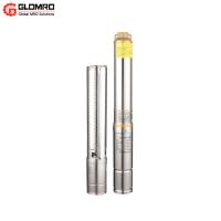 China BAXIT 2HP Brushless Solar Powered Submersible Deep Well Water Pump DC110V for Agriculture Irrigation for sale