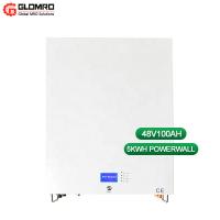 China LiFePO4 Wall Mounted Home Power Storage 48V 200Ah 5kWh 10kWh Solar Battery System for sale