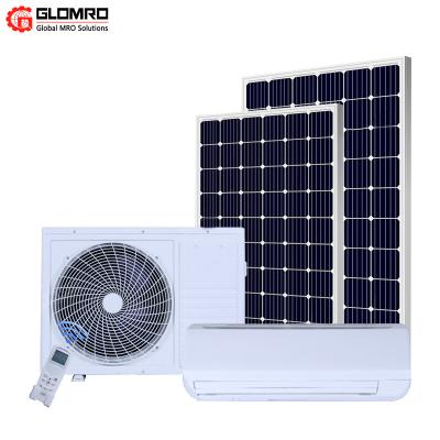 China BAXIT 12000 BTU Solar Powered Air Conditioner DC 48V Off Grid Hybrid Split Wall Mounted Cooling Heating for sale