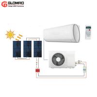 China BAXIT 9000 BTU Solar Powered Air Conditioner 0.75 Ton DC 24V Hybrid Split Wall Mounted AC for sale