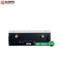 China 48V 100Ah 200Ah LiFePO4 Battery Powerwall Lithium Ion Battery for Home Solar System 6000 Cycles for sale