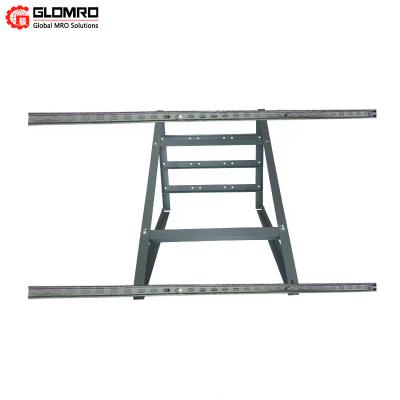 China Ground Mount Solar Panel Brackets Al6005-T5 Anodized 60m/s Wind Load for sale