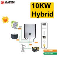 China Off Grid Hybrid Solar Power System 5kw 10kw 20kw for Home Use with MPPT Controller for sale
