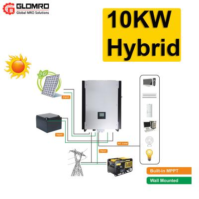 China Off Grid Hybrid Solar Power System 5kw 10kw 20kw for Home Use with MPPT Controller for sale
