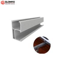 China Ground Roof Solar Panel Aluminium Rail For Solar Panel Mounting for sale