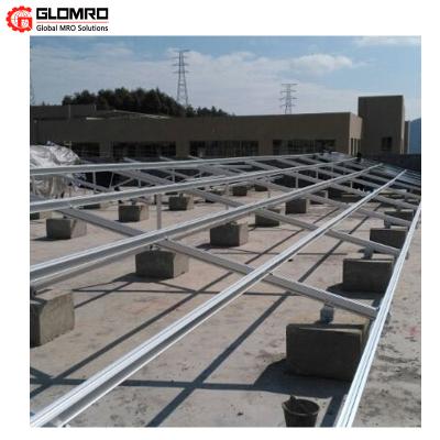 China Ground Mounting Solar Panel Support System Aluminum Alloy 1.4 kN/m2 Snow Load for sale