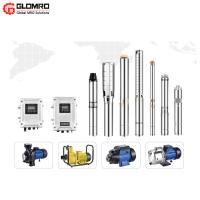 China BAXIT 300V 3HP Solar Submersible Water Pump Stainless Steel Multistage DC Motor for sale