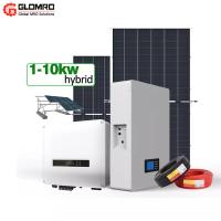 China 3kw 5kw 10kw On Grid Solar Power System Kit Home Solar Energy Generator with MPPT for sale
