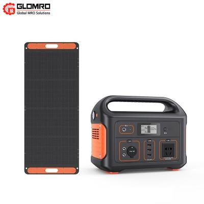 China BAXIT 600W Portable Power Station 605Wh Lithium Battery Outdoor Emergency Solar Generator for sale